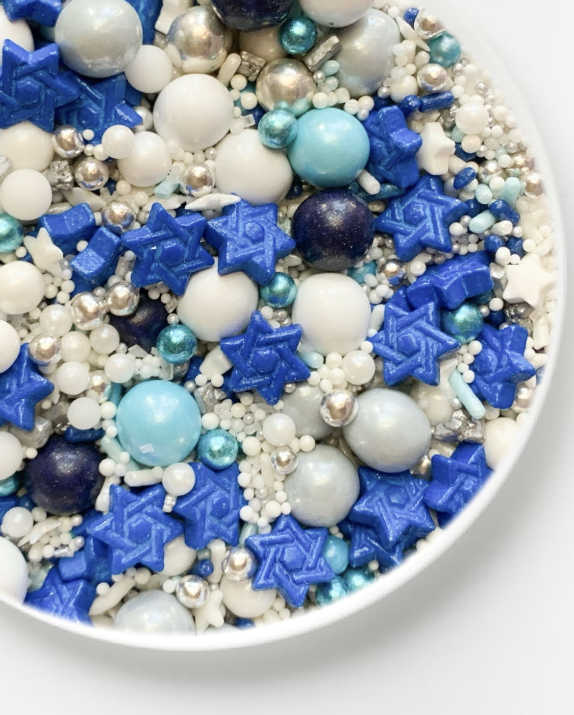 Sprinkles Star of David Hanukkah Sprinkles, Blue and Silver Sprinkle ...