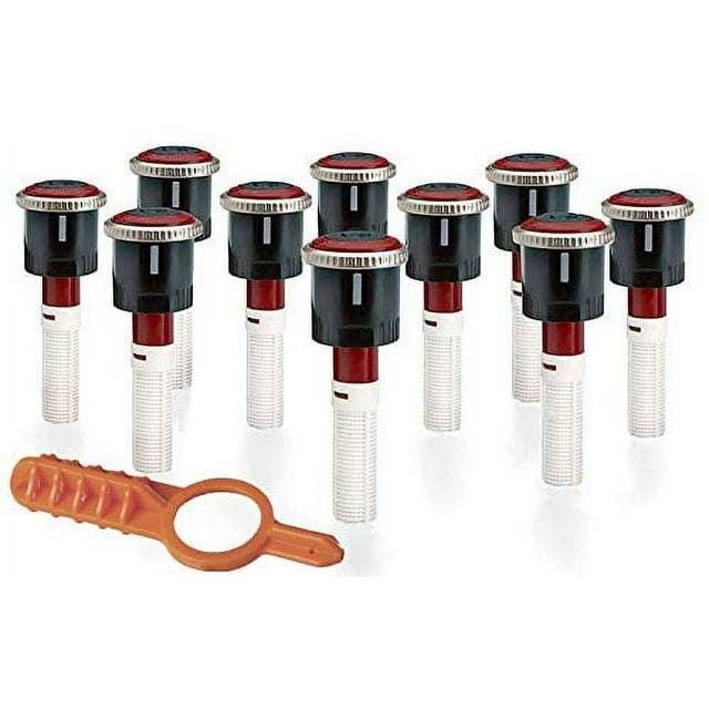 Sprinkler 10 Pack Hunter MP Rotator MP1000 90-210 8'-15 Nozzles with ...