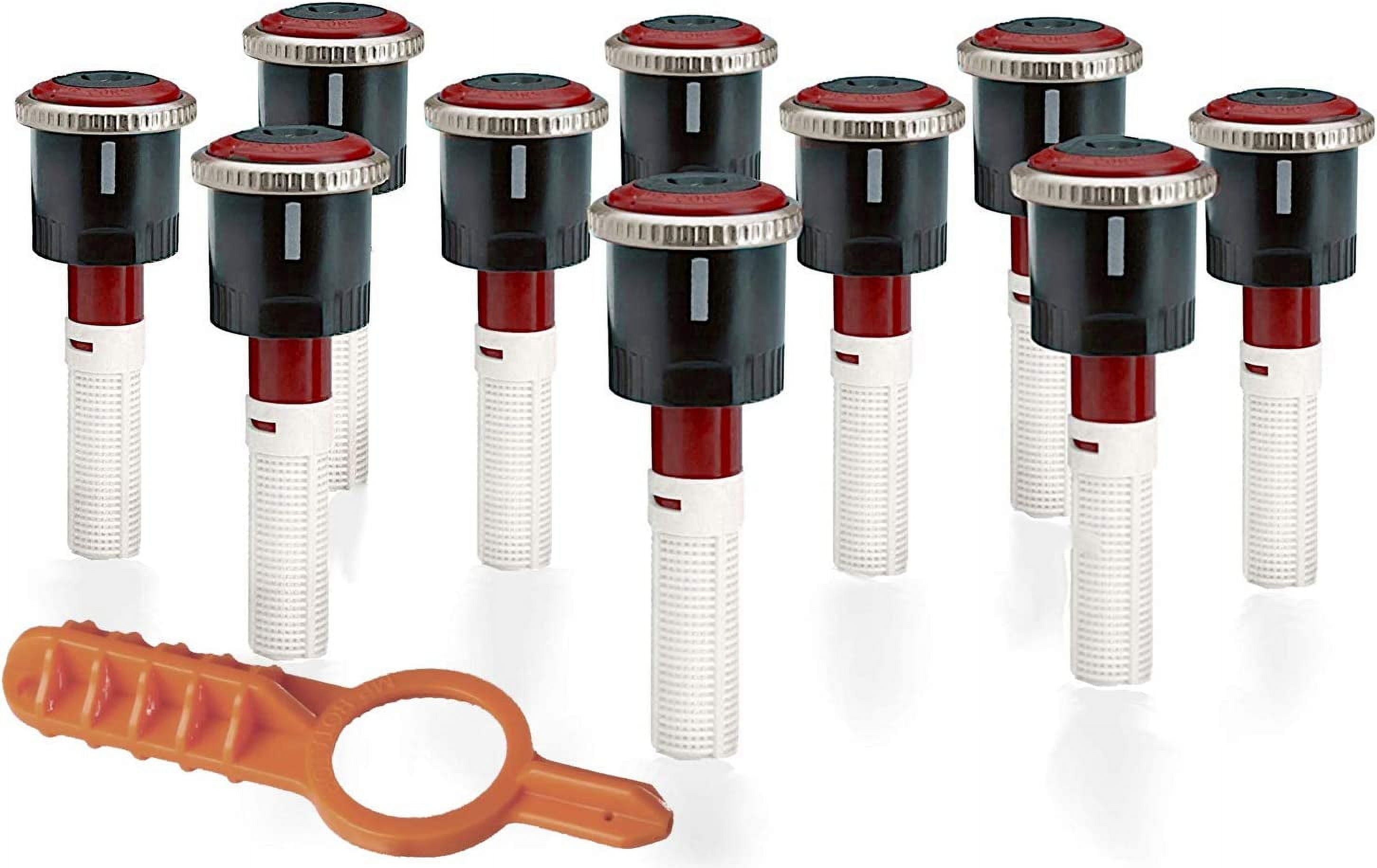 Sprinkler 10 Pack Hunter MP Rotator MP1000 90-210 8'-15 Nozzles with ...