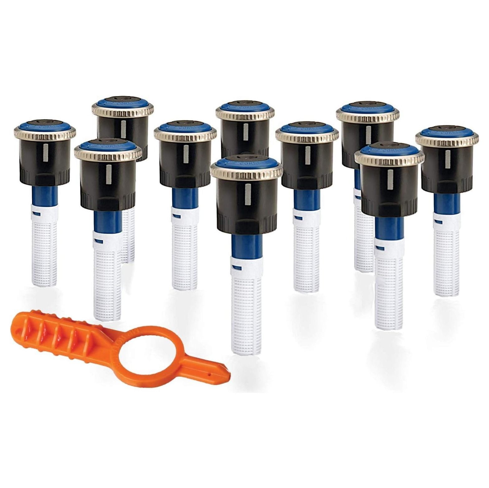 Sprinkler 10 Pack MP Rotator MP3000 90-210 22-30 Nozzles with Free Tool ...
