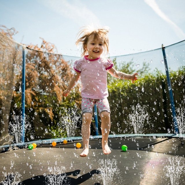 Sprinkler Best Outdoor Summer Toys For Kids Outside Trampoline ...