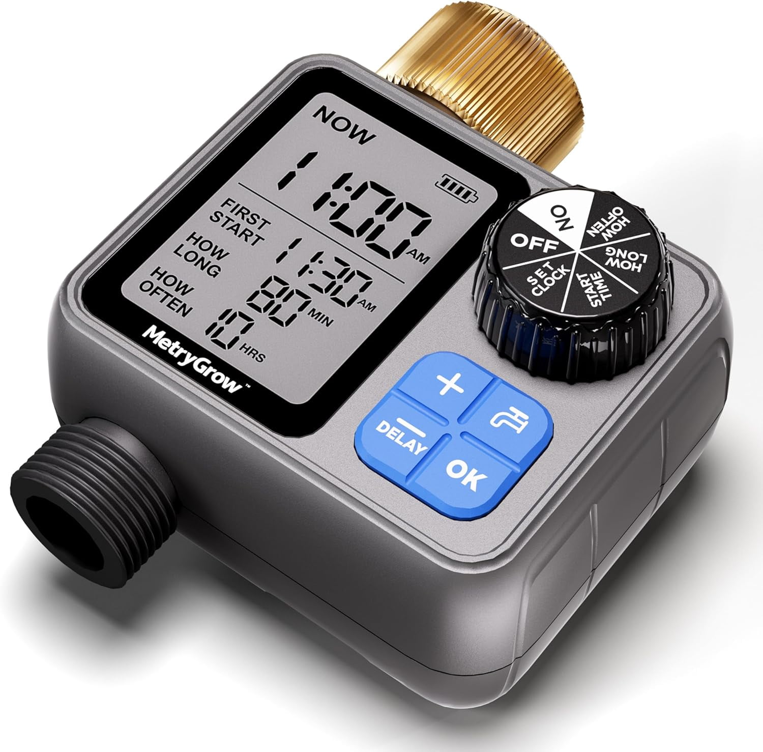 Sprinkler Irrigation with Brass Inlet, Programmable Water for Garden ...