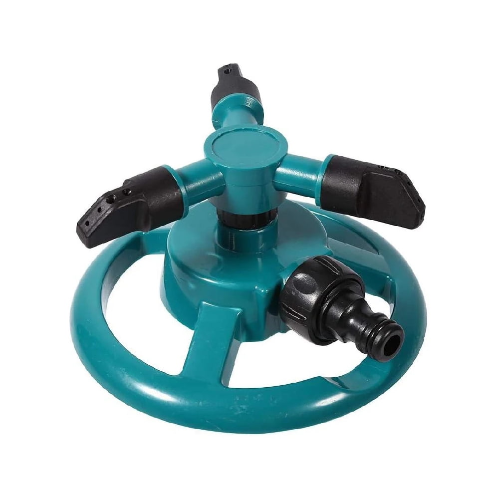 Sprinkler Nozzle 360 Degree Automatic Rotating Water Spray Garden Lawn ...