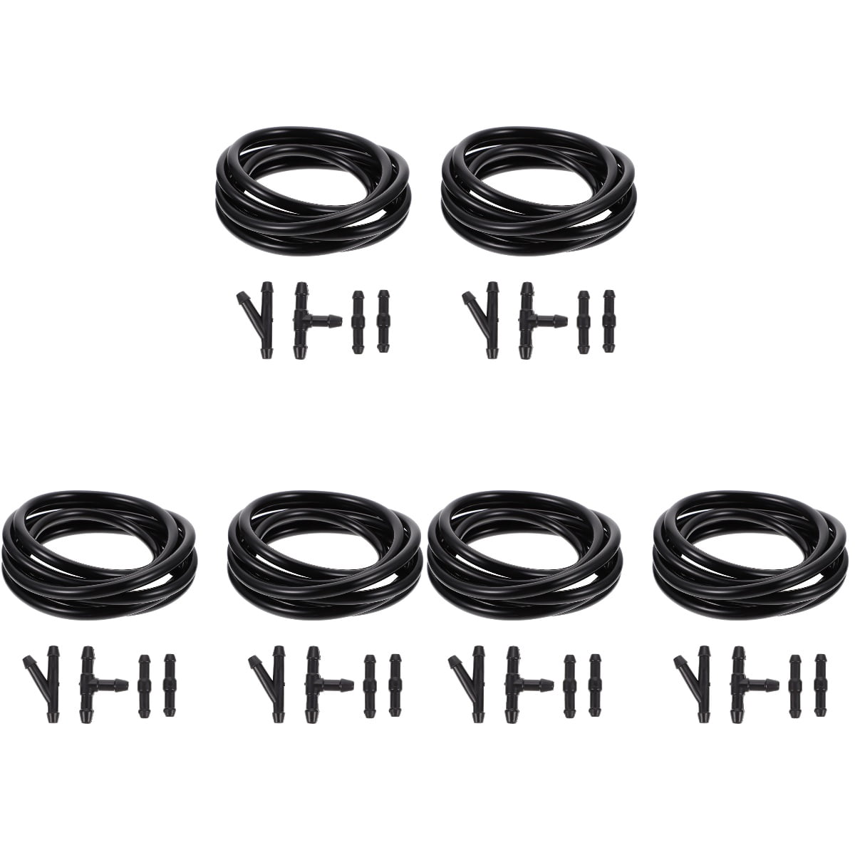 Sprinkler Pipe 6 Sets Car Spray Nozzle Washing Machine Hose Windshield ...