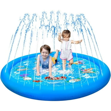 CoComelon Colorful Water Sprinkler Splash Pad Toy for Kids Yellow ...
