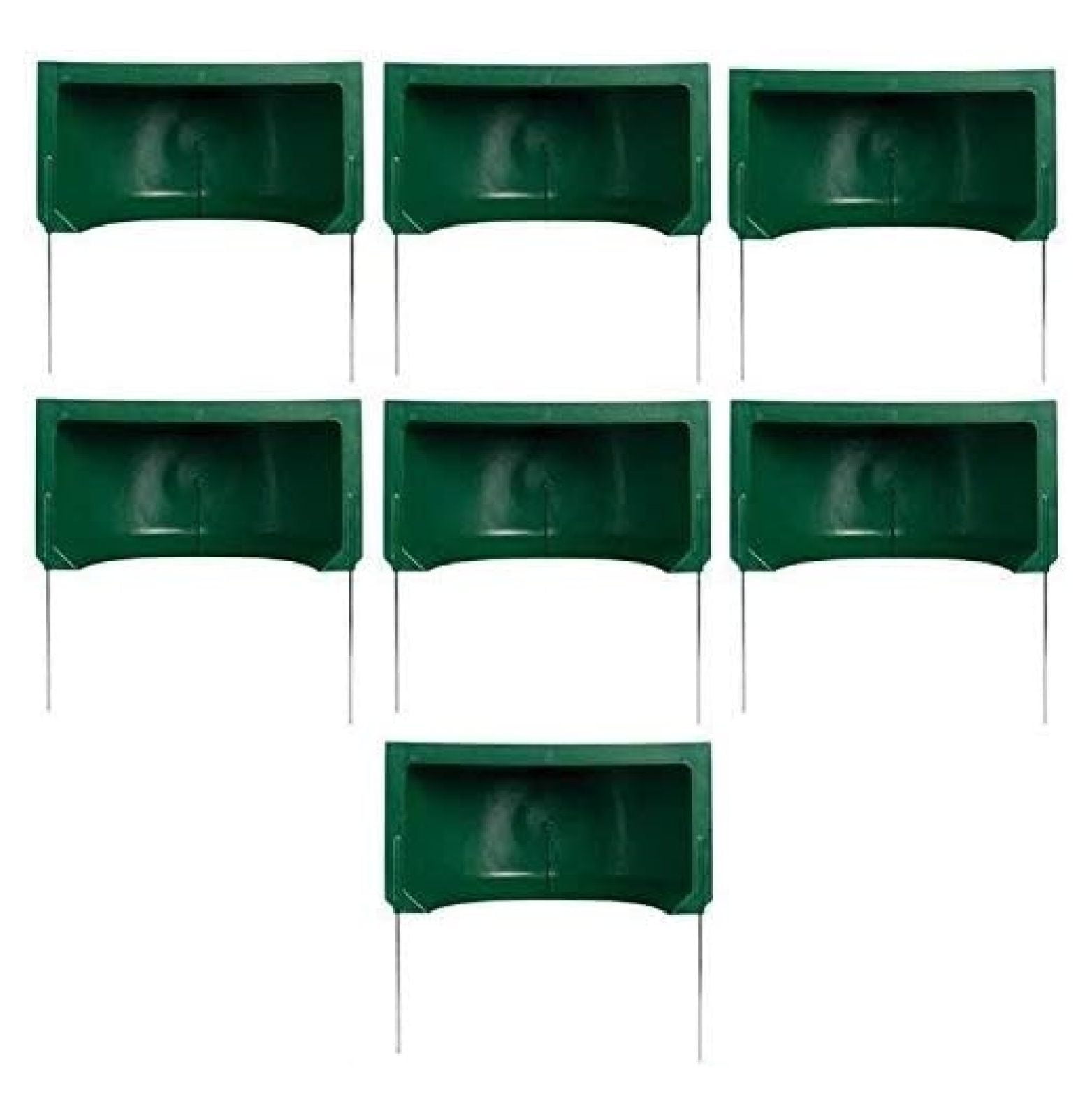 Sprinkler Shields 7-Pack - Plastic Sprinkler Head Protector/Spray Guard ...