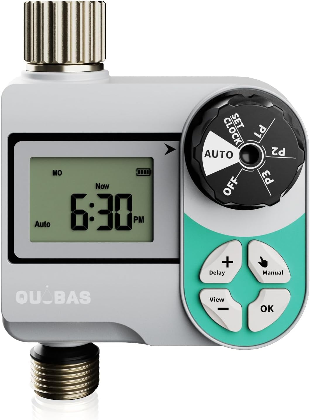 Sprinkler Timer, Programmable Hose Timers with Brass Inlet & Outlet ...
