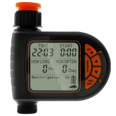 RESTMO Sprinkler Timer, Garden Hose Water Timer, Outdoor Faucet, Lawn ...