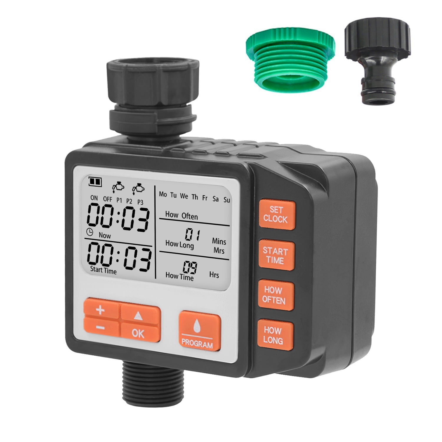 Sprinkler Timer TeqHome Watering Timer for Garden Hose Faucet Timer ...