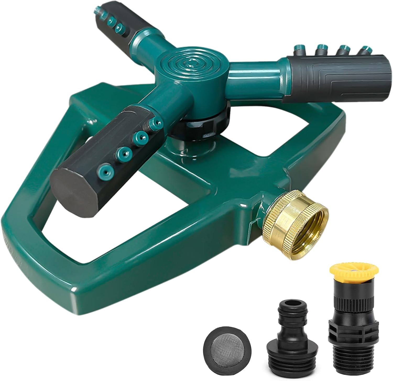 Sprinkler for Yard, Rotating Garden Sprinkler for Large Area Coverage ...