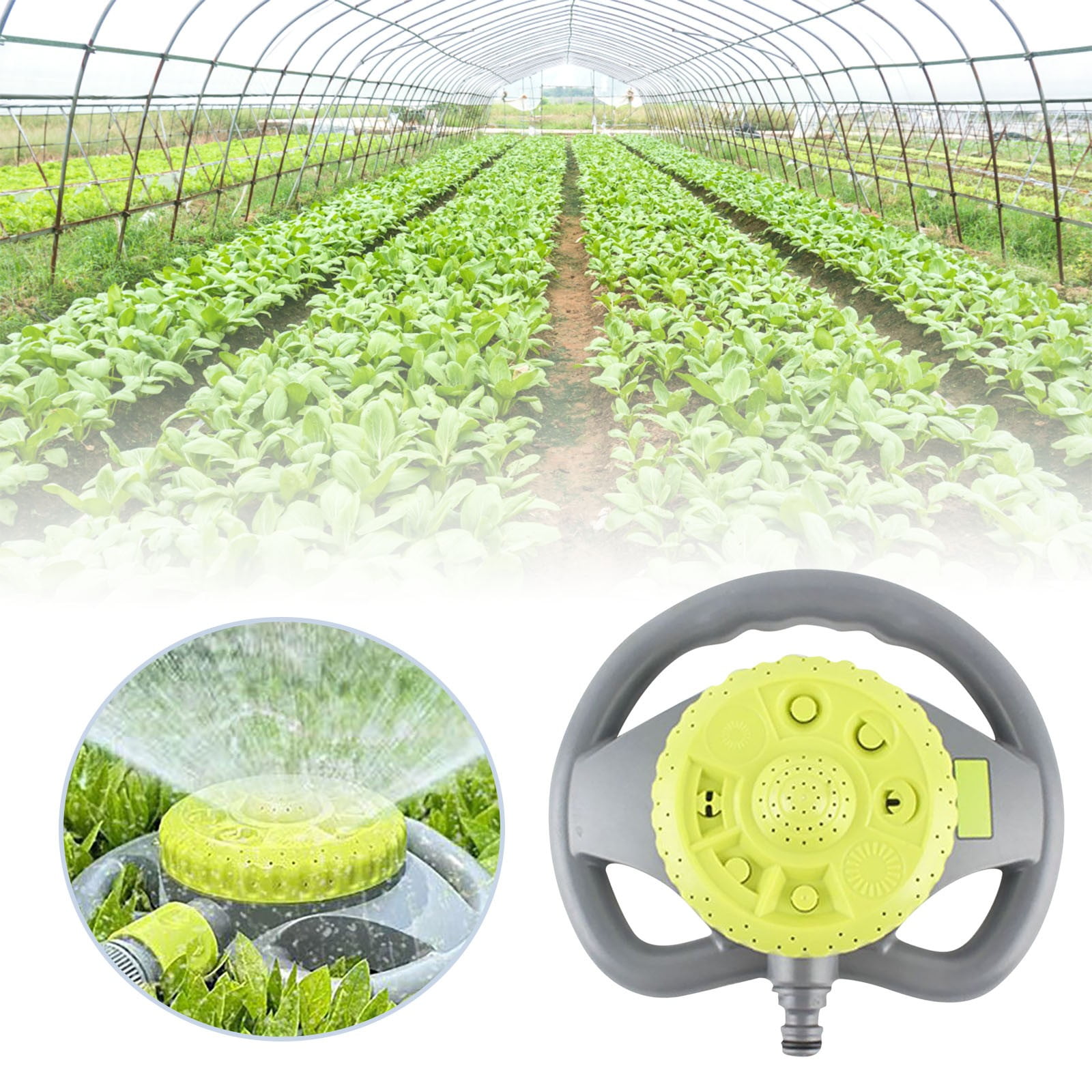 Sprinklers for Yard, Automatic Lawn Sprinkler, Rotating Sprayer Garden ...