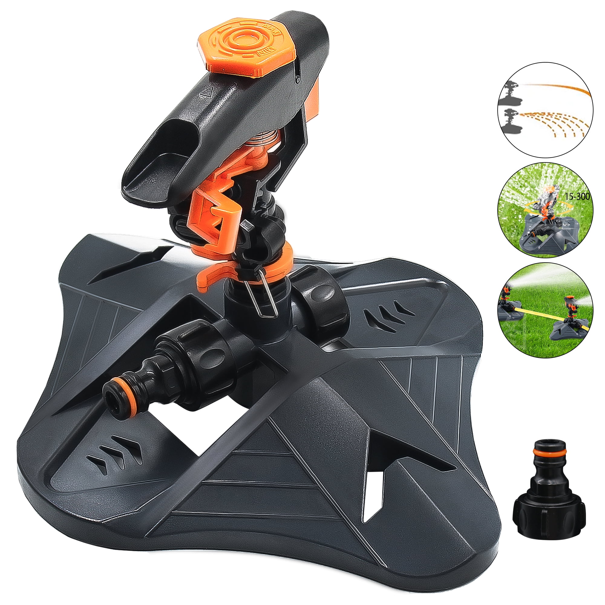 Sprinklers for Yard, Impact Water Sprinkler for Lawn and Garden ...