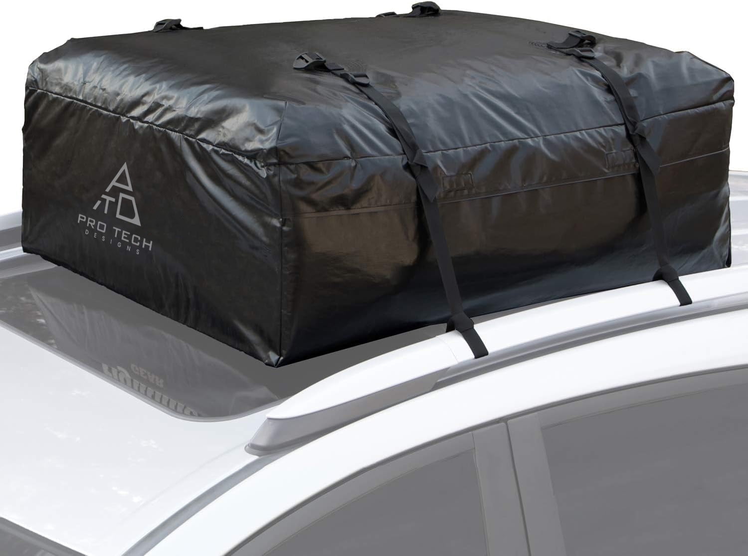 Sprint - 10 Cubic Feet Weatherproof Rooftop Cargo Carrier for Top of ...