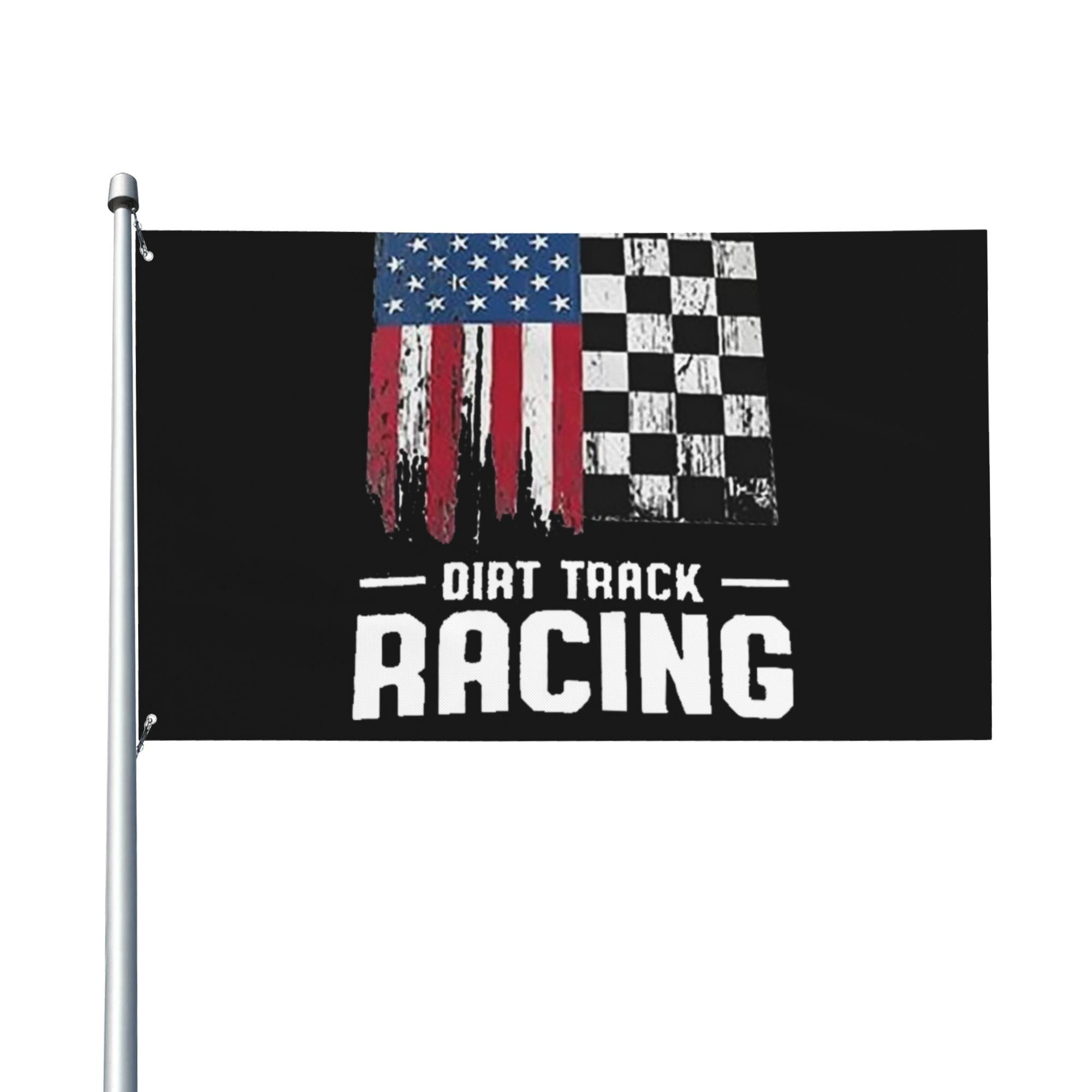 Sprint Car Racing Dirt Flag For Indoor Home House Decor Durable Garden ...