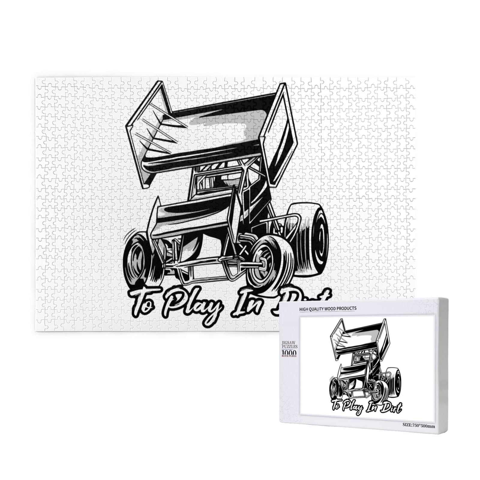 Sprint Car Racing Dirt Track Jigsaw Puzzle 10000 Pieces for Adults ...