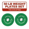FlexWave 2-Inch Olympic Bumper Weight Plate，with Steel Hub ...