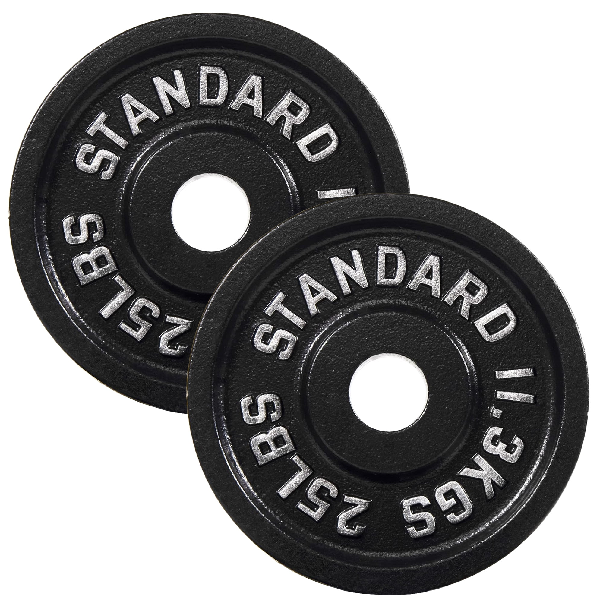 Sprint Demon Classic Cast Iron Weight Plates for Strength Training, 2 ...