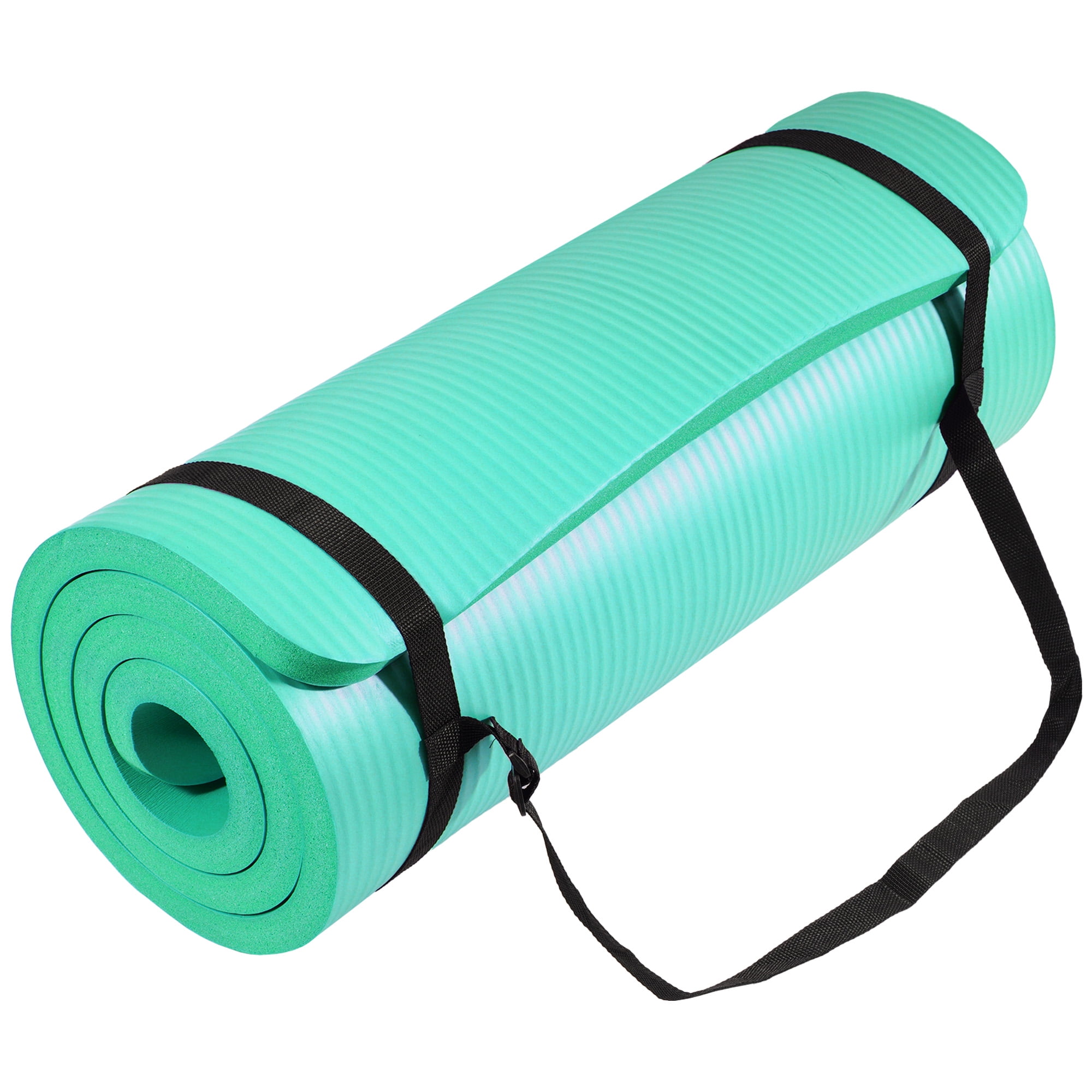 Sprint Demon Extra Thick 1" Yoga Mat - 71"x24" Non-Slip Exercise Mat ...
