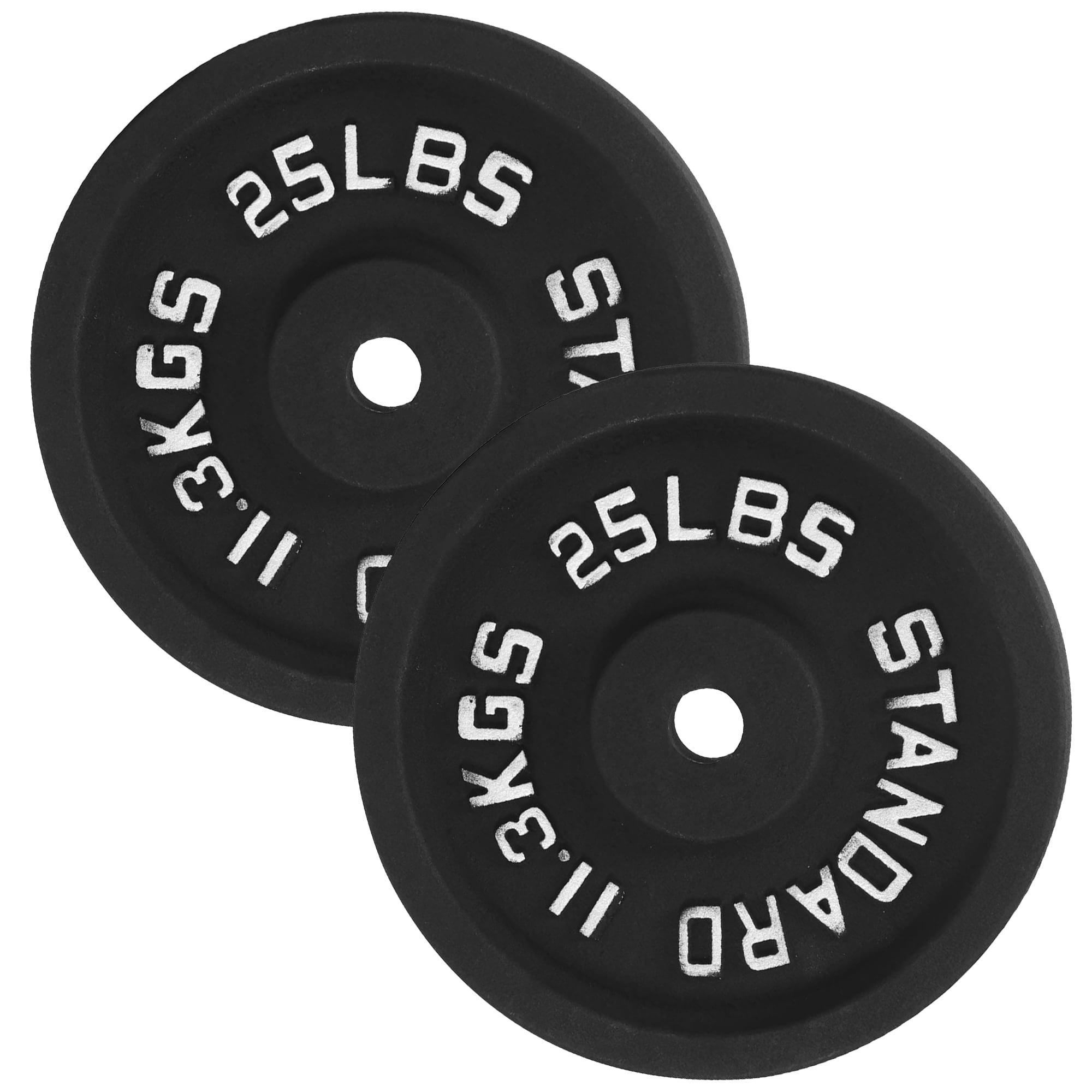 Sprint Demon One Pair of Cast Iron Weight Plates Set - 1" Bore, 2.5LB ...