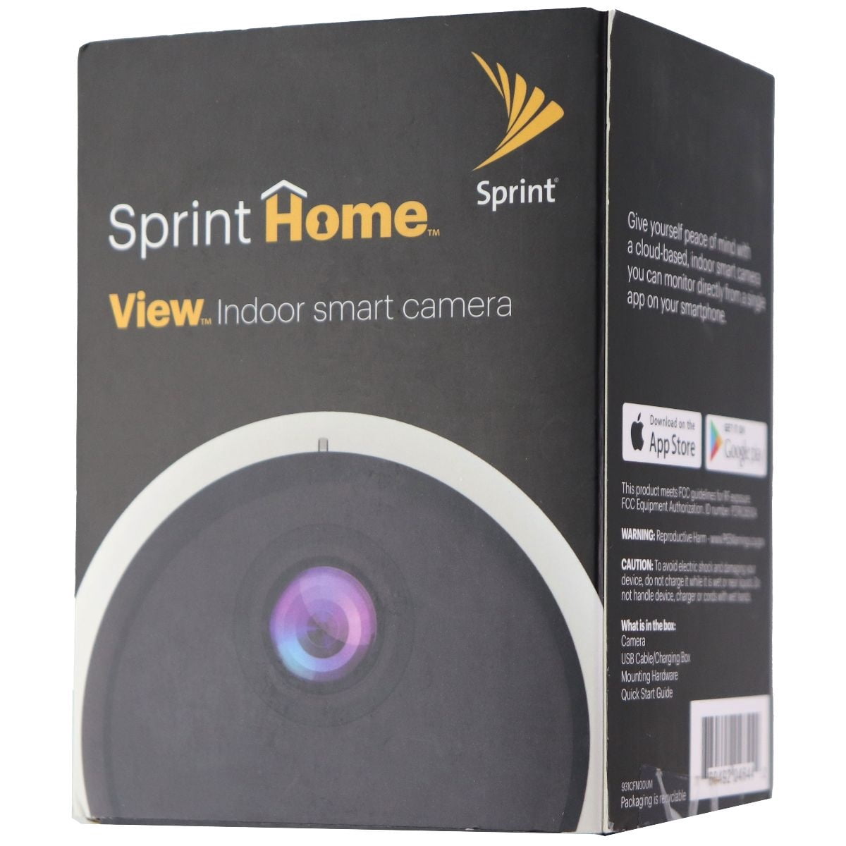 Sprint Home View Security Indoor HD Wi-Fi Camera - White (SPRCAM8510A ...