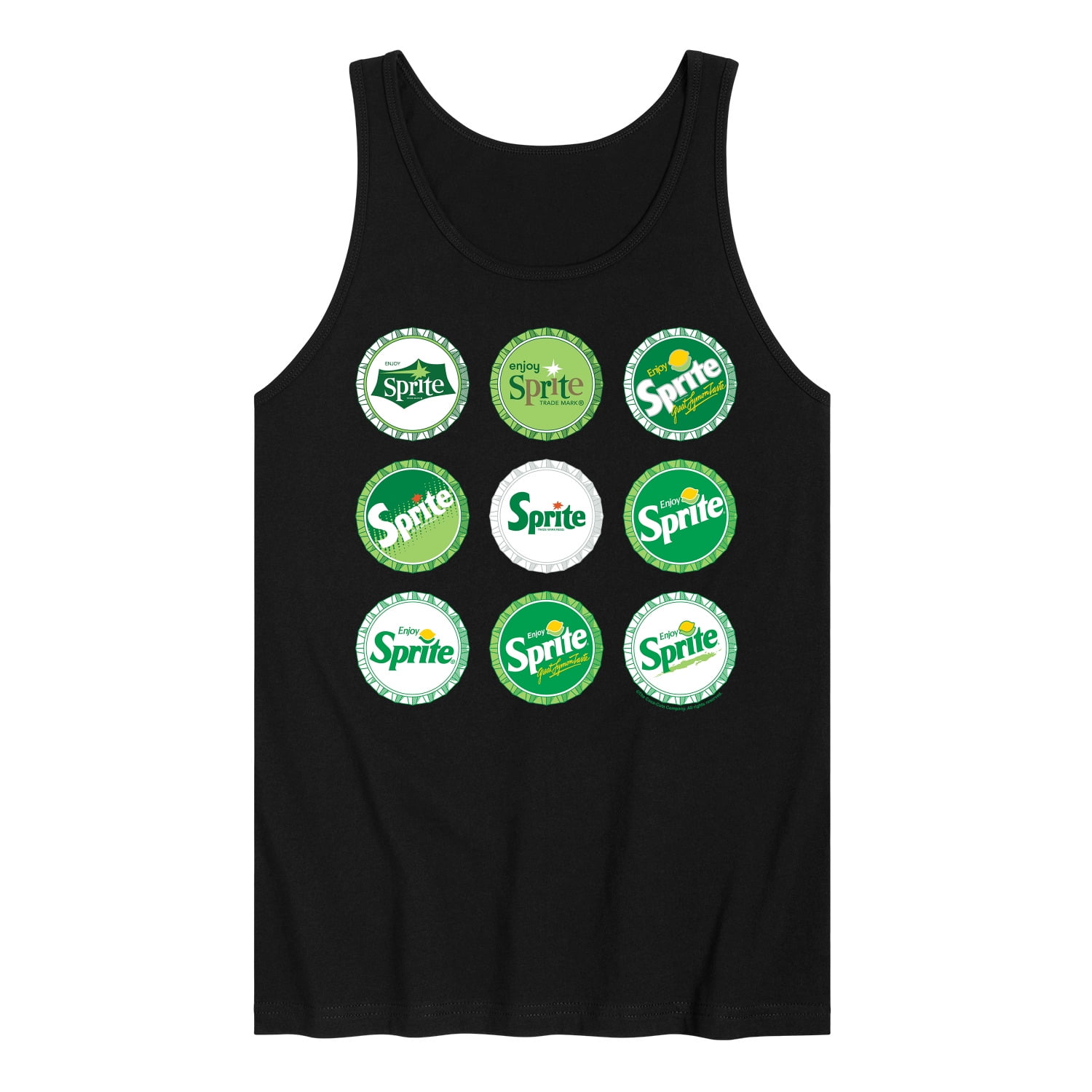 Sprite - Bottle Cap Evolution - Men's Jersey Tank Top - Walmart.com