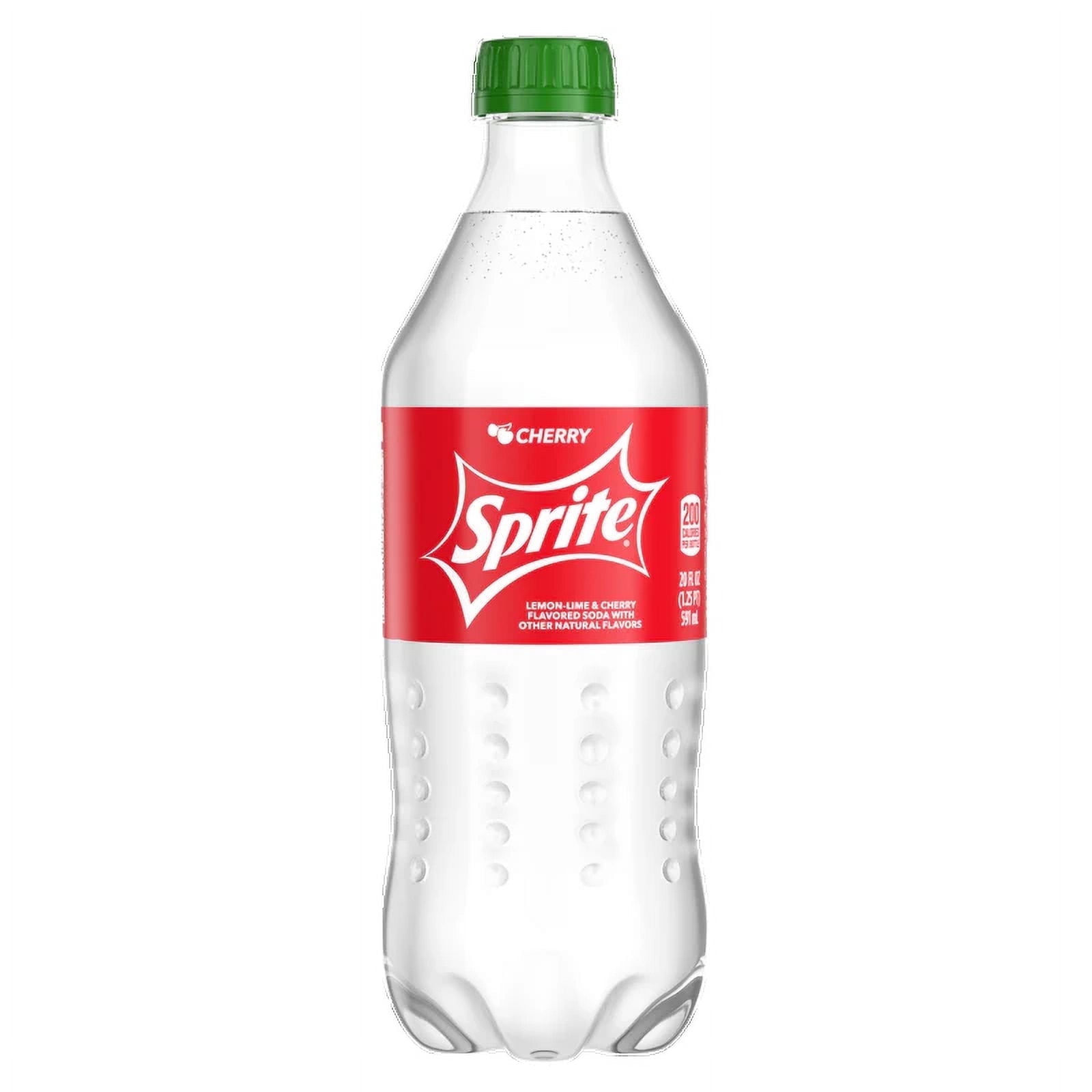 Sprite Cherry Soda 20 Oz Bottle Refreshing Lemon Lime With Cherry
