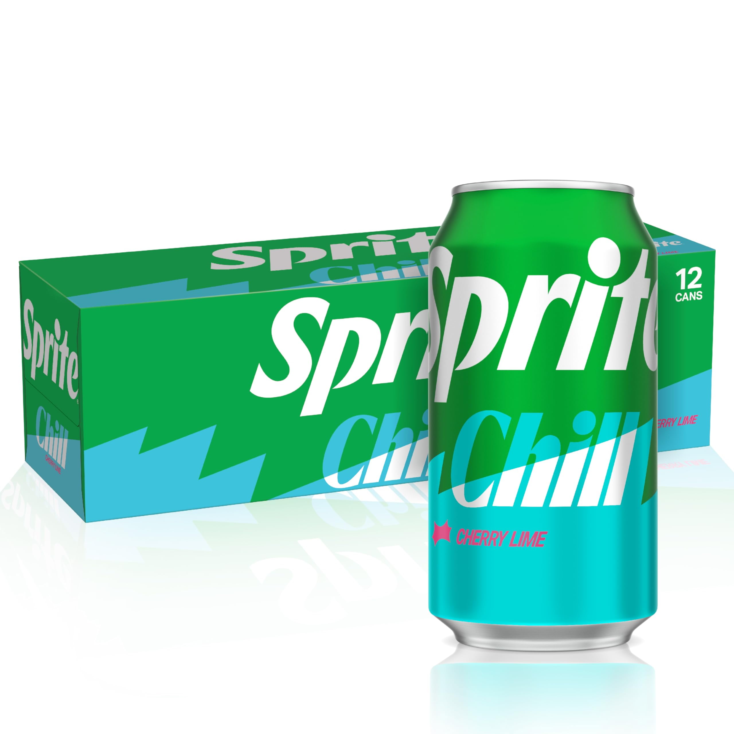Sprite Chill Cherry Lime 12Oz 12Pk Packaging May Vary - Pack of 2 ...