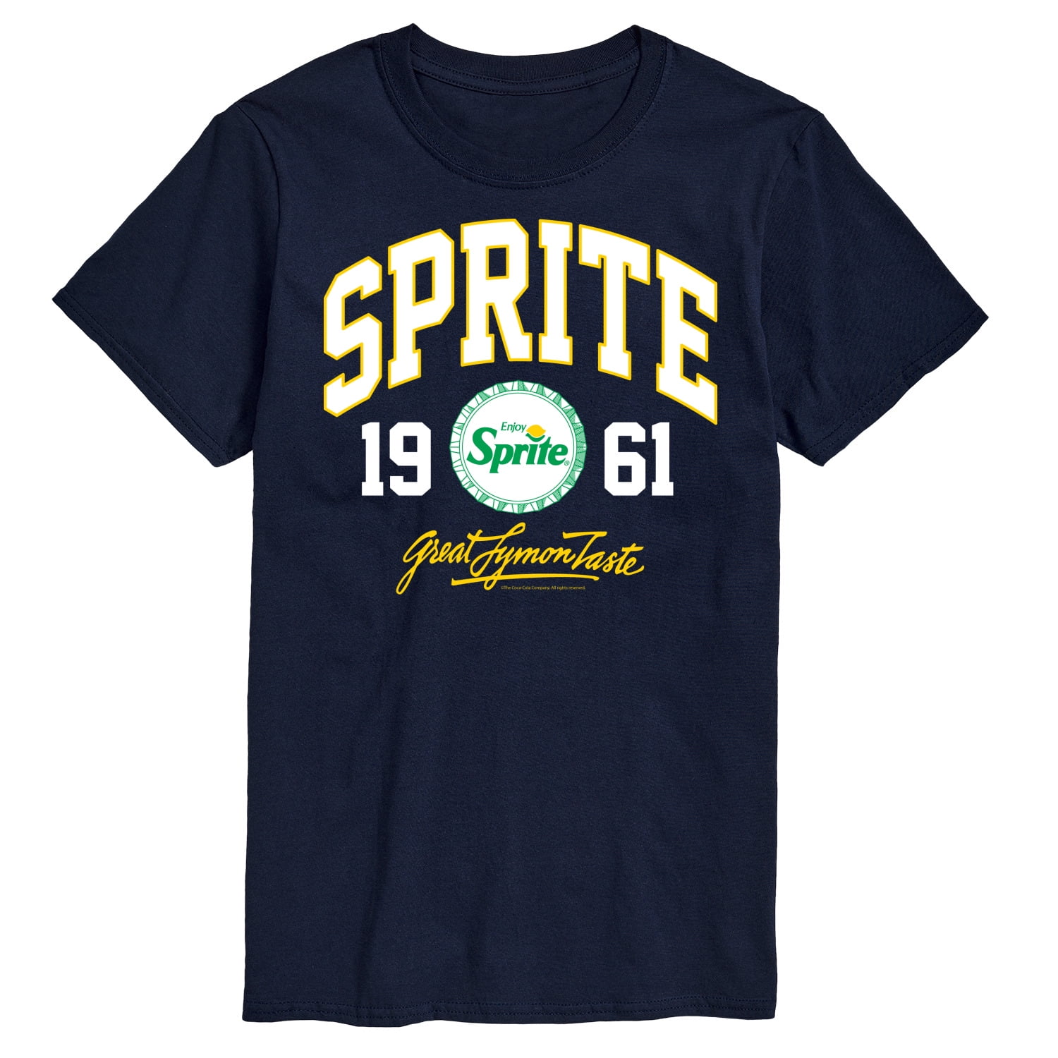 Sprite - Collegiate - Men's Short Sleeve Graphic T-Shirt - Walmart.com