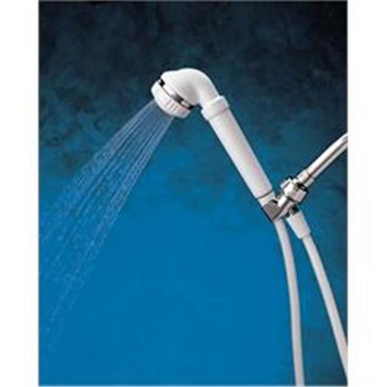 Sprite HH-CT Original Hand-Held Shower Handle -White With Chrome Trim ...