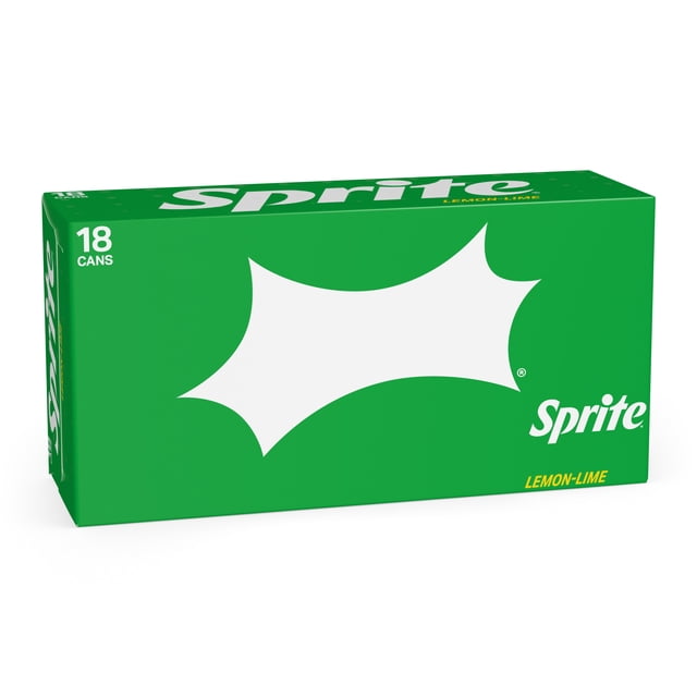 Sprite Lemon Lime Soda Pop, 12 fl oz, 18 Pack Cans - Walmart.com