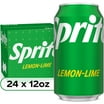 Sprite Caffeine-Free Lemon Lime Soda Soft Drinks, 12 fl oz, 20 Pack ...