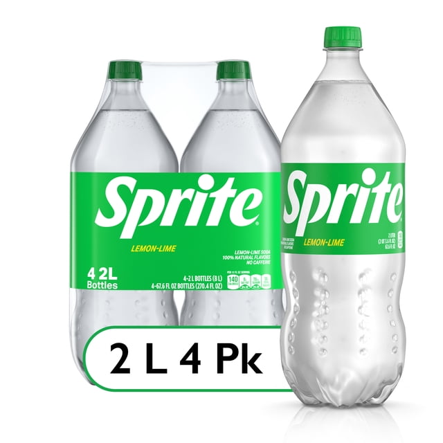 Sprite Lemon Lime 4-pack | Pop beverage stock for catering - Walmart ...