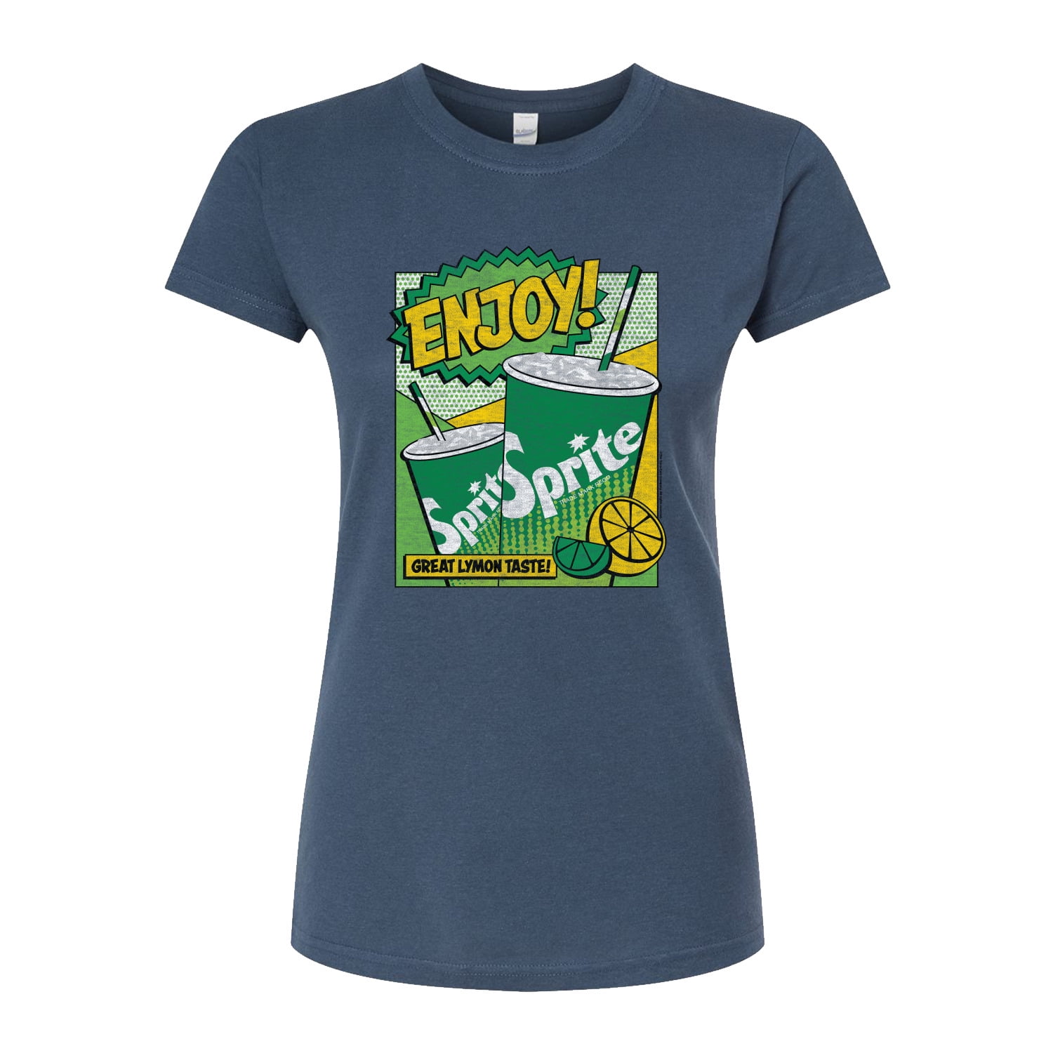 Sprite - Pop Art - Juniors Fitted Graphic T-Shirt - Walmart.com