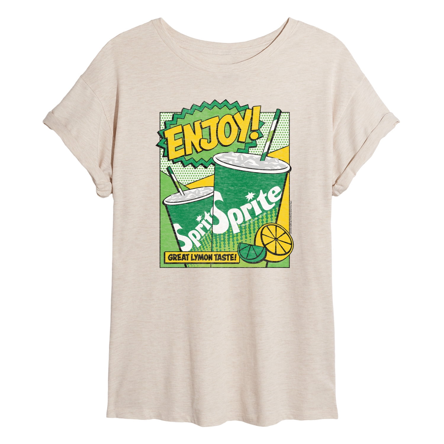 Sprite - Pop Art - Juniors Ideal Flowy Muscle T-Shirt - Walmart.com