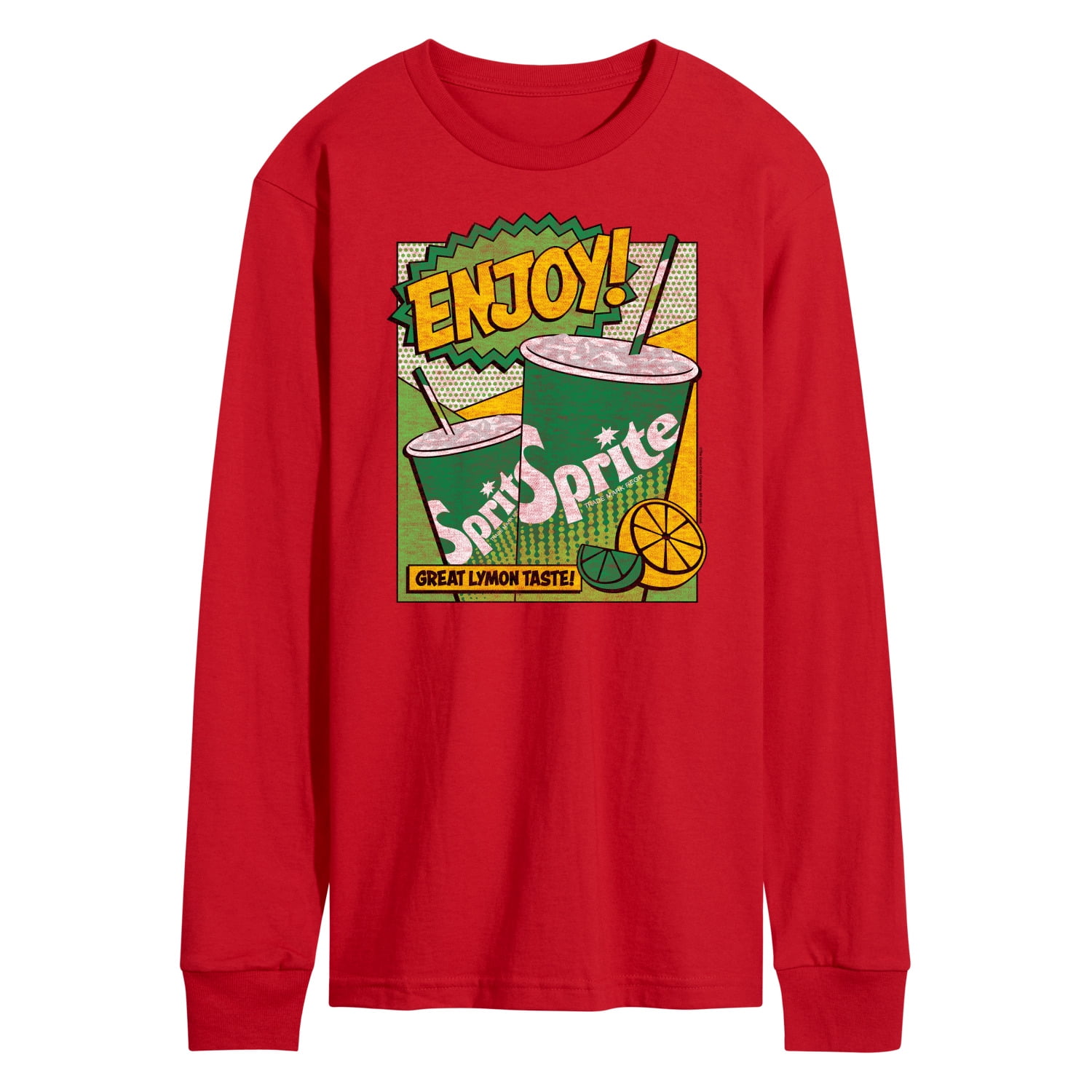 Sprite - Pop Art - Men's Long Sleeve T-Shirt - Walmart.com