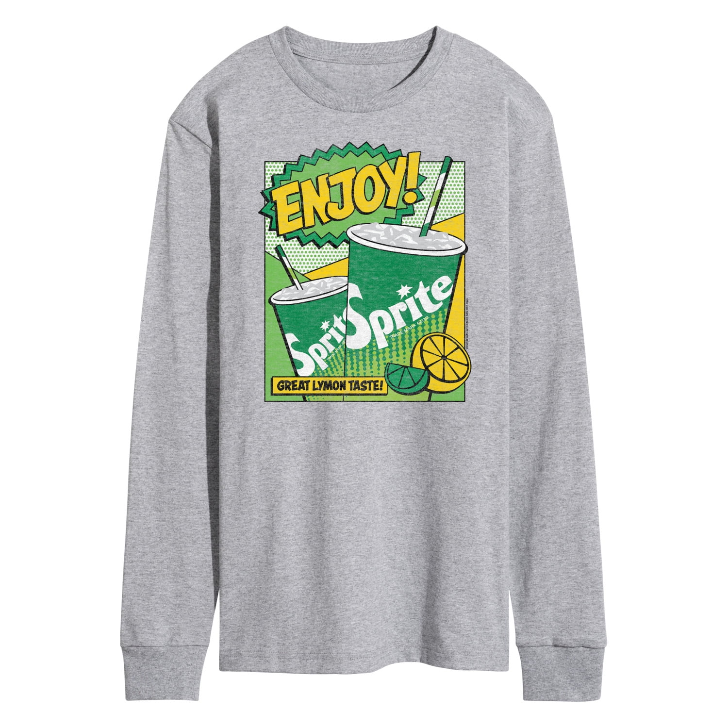 Sprite - Pop Art - Men's Long Sleeve T-Shirt - Walmart.com