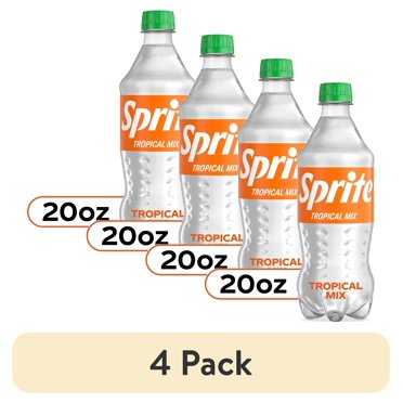 Sprite Tropical Mix, Lemon Lime Sweetened Drink with Strawberry, 20 Fl ...