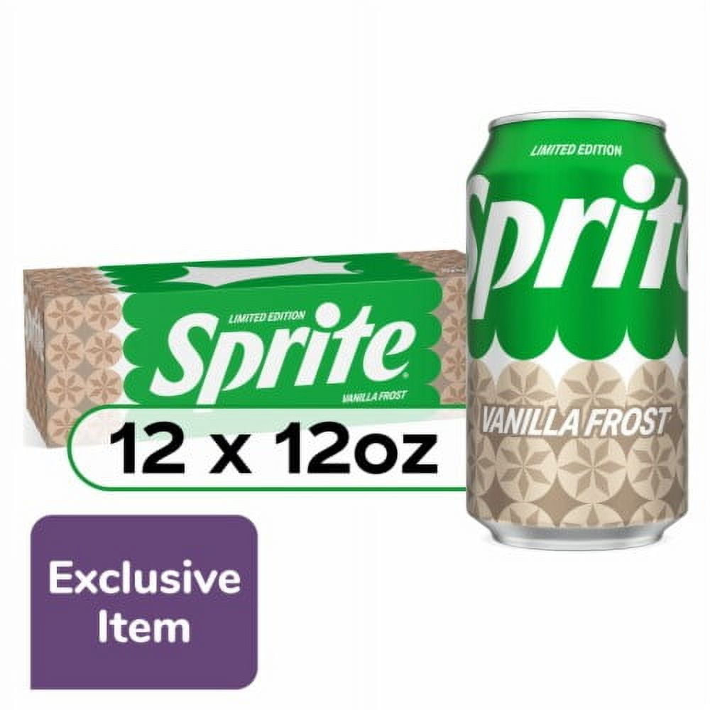 Sprite Vanilla Frost Caffeine Free Soda Cans 12 pk / 12 fl oz - Walmart.com