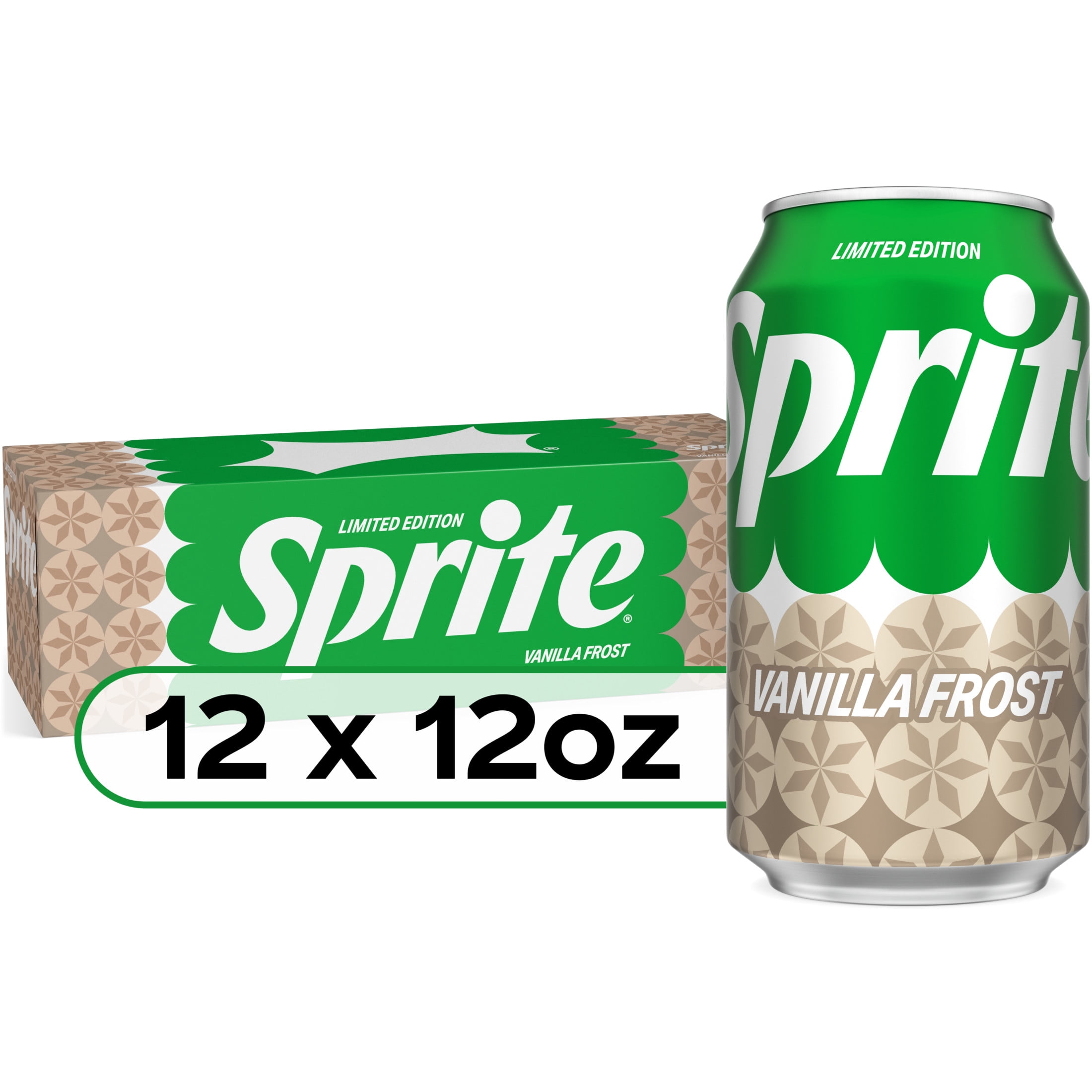 Sprite Vanilla Frost Fridge Pack Cans, 12 fl oz, 12 Pack - Walmart.com