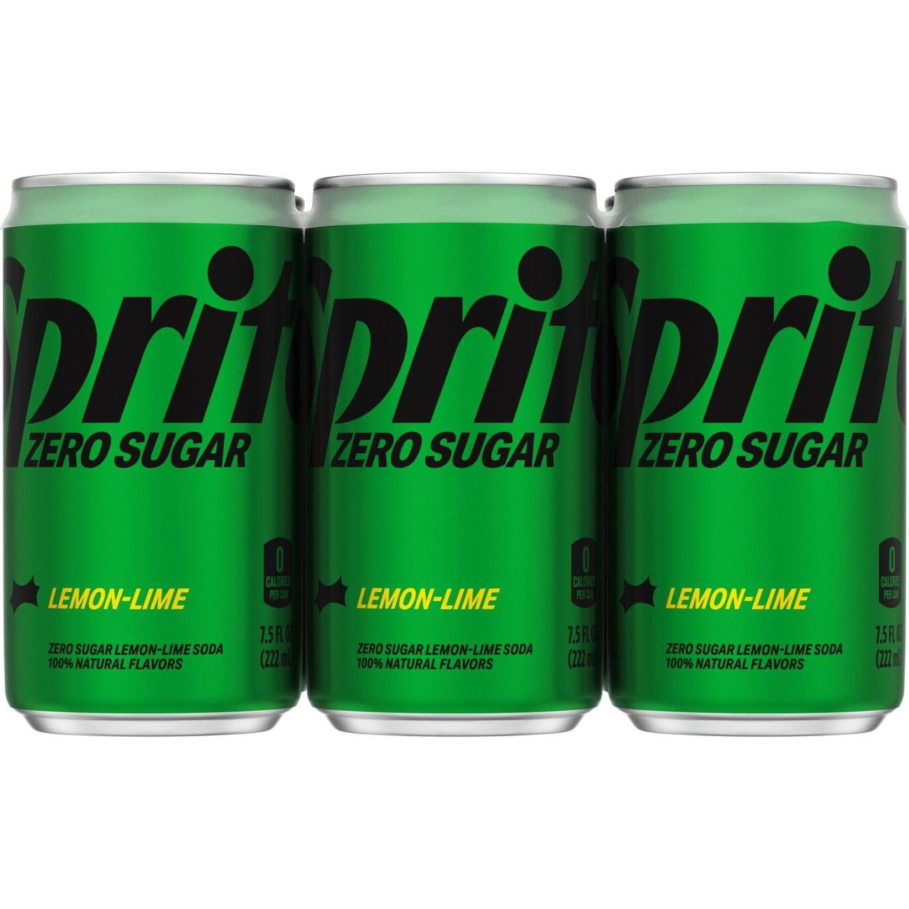 Sprite Zero Lemon-Lime Soda 7.5 oz Cans - 7.5 oz- Pack of 2 - Walmart.com