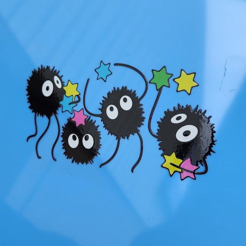 Sprites Car Decal | Cute Vinyl Diecut Window Sticker | Waterproof Anime ...
