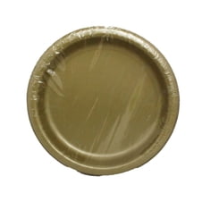 Gold Paper Plates