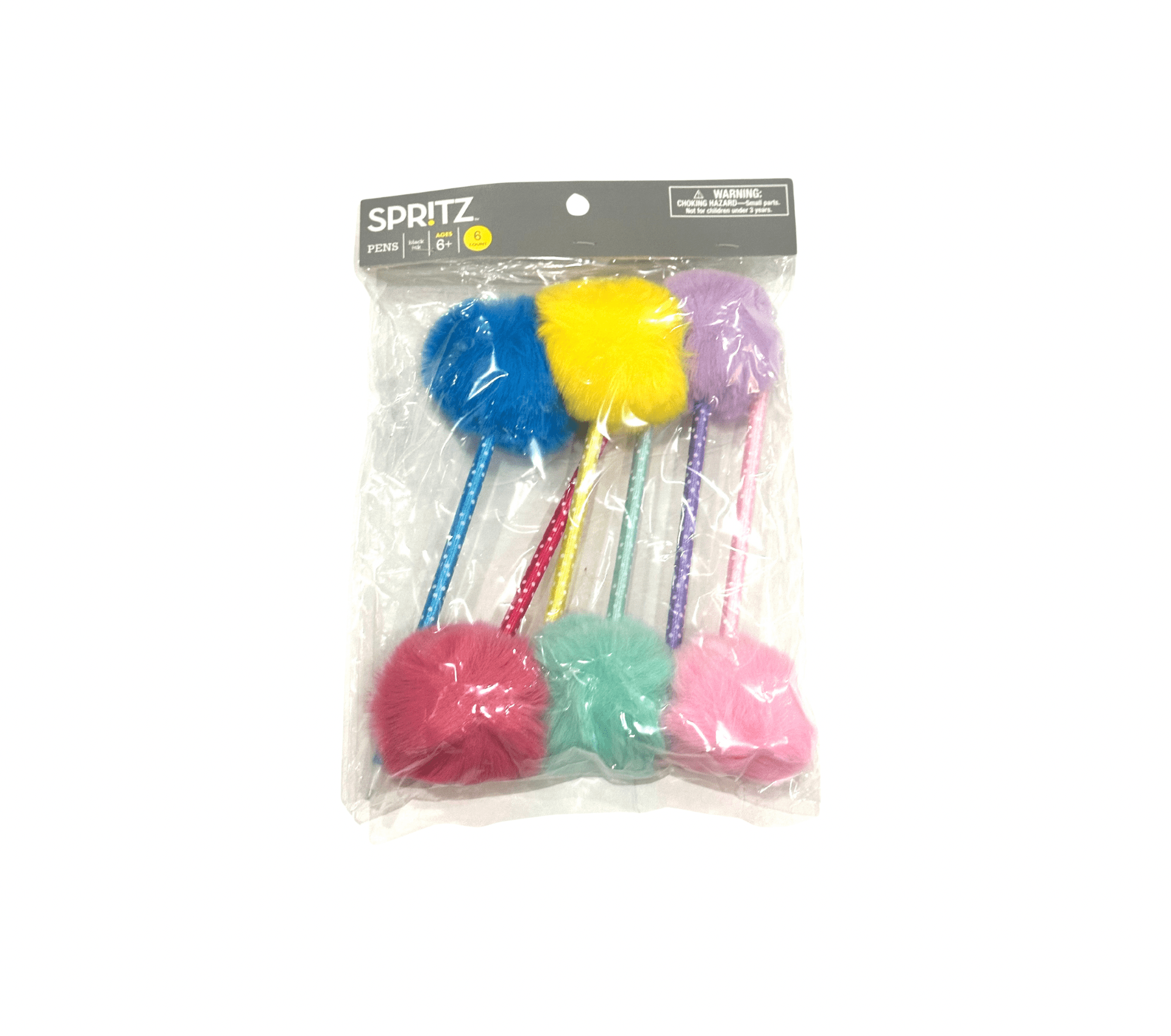 Spritz Fuzzy Top Pens - Walmart.com
