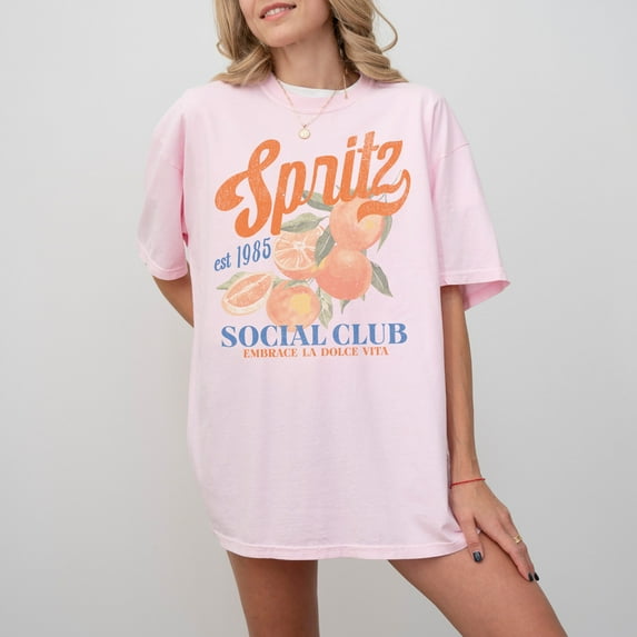 Spritz Social Club T-Shirt Girl s Trip, Bachelorette Party Outfit ...