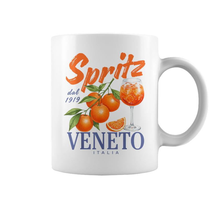 Spritz Veneto Dal 1919 Italia Orange Wine Cocktail Coffee Mugs ...