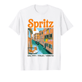 Spritz Veneto Italia Vintage Orange Wine Cocktail Tee V6 - Walmart.com