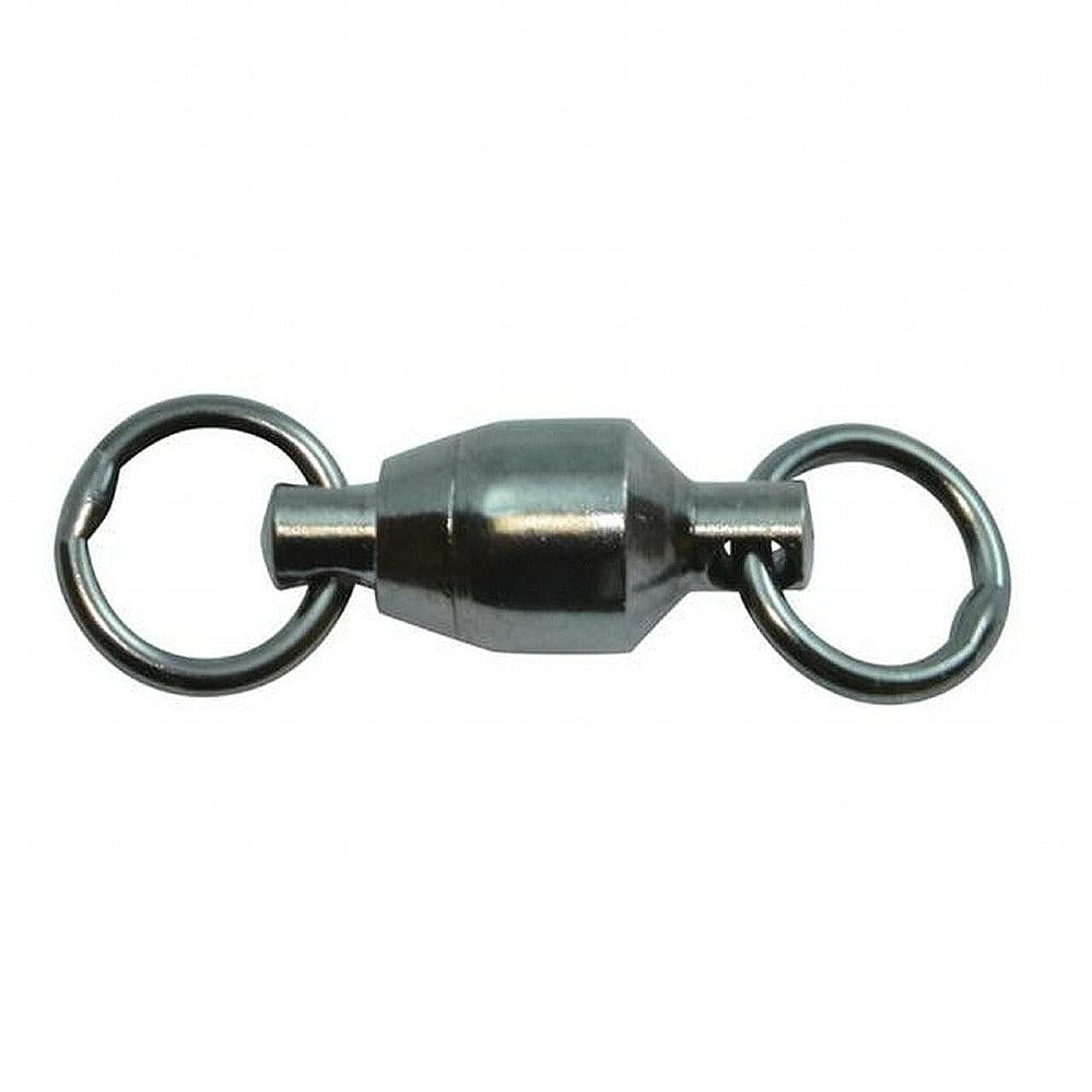 Spro Ball Bearing Swivel with 2 Welded Ring-Pack of 2 NS Black, Size 8 ...