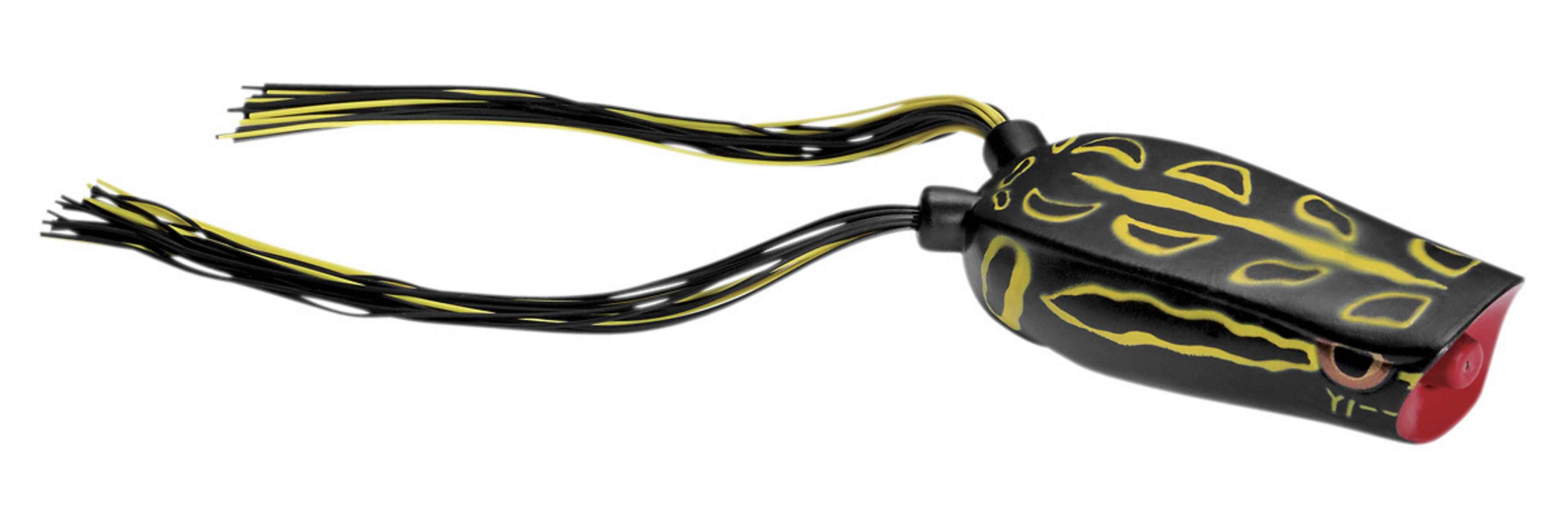 Spro Bronzeye Pop Popper Frog, 70mm, 2-3/4", 3/4oz, Rainforest Black ...