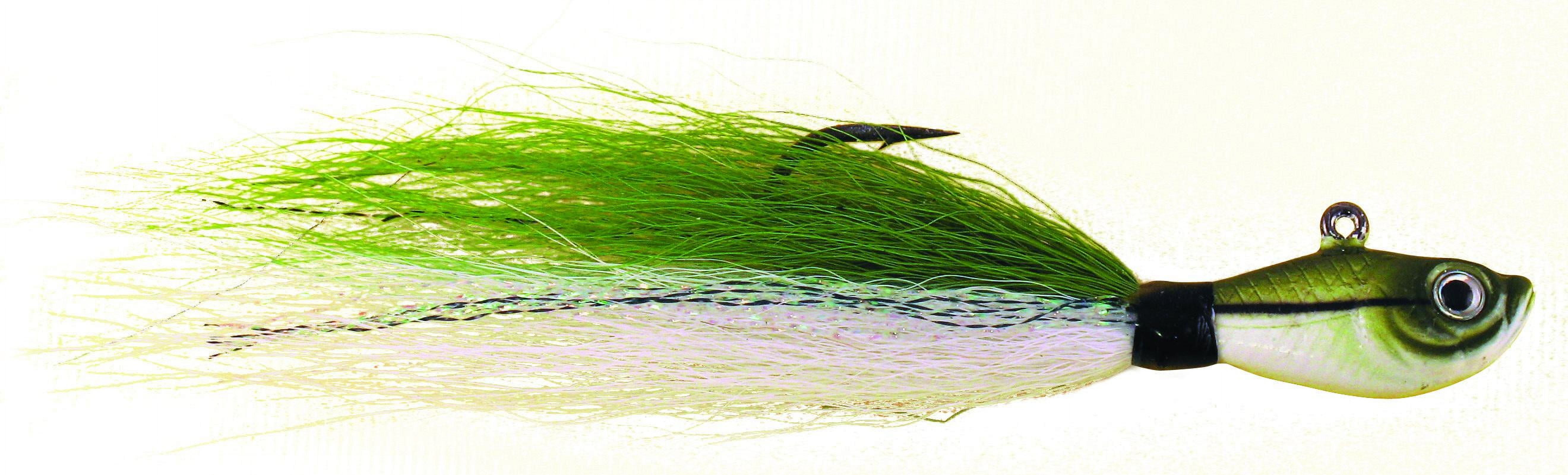 Spro Fishing Lure SBTJSE-3 Prime Bucktail Jig 3 oz Sand Eel Green ...
