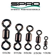 Spro SPSB-06-50 Black Size 6 Fishing Power Swivel - Walmart.com